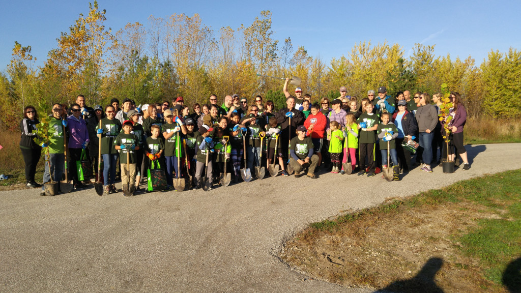TD Trees Day along Little River | Detroit River Canadian Cleanup