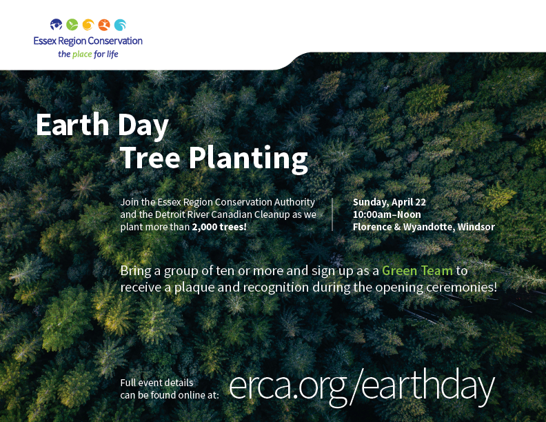 Earth Day 2018 Celebrations in Windsor-Essex | Detroit River Canadian ...